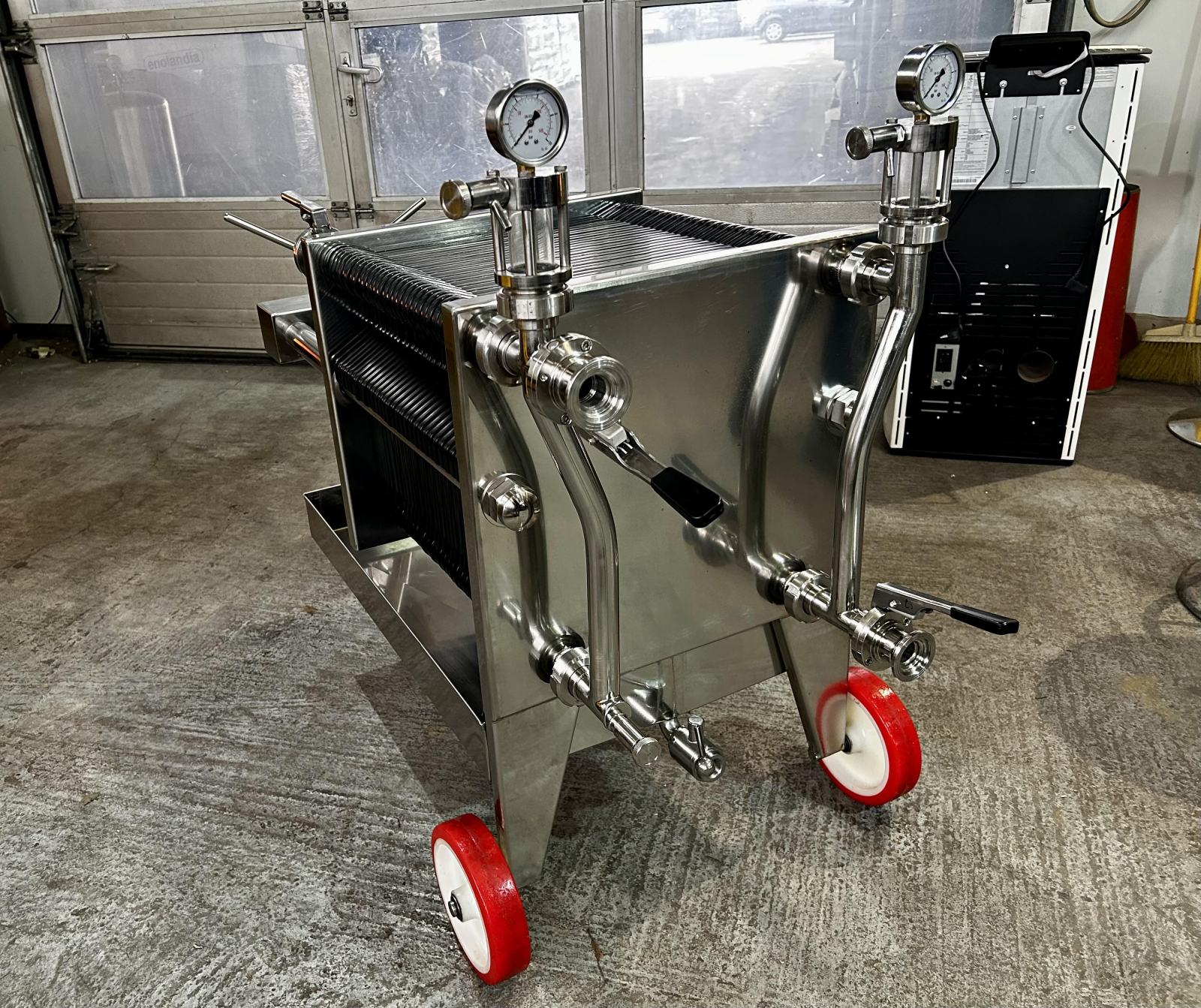 INOX PLOČASTI FILTER 40 X 40 - 30 PLOČA