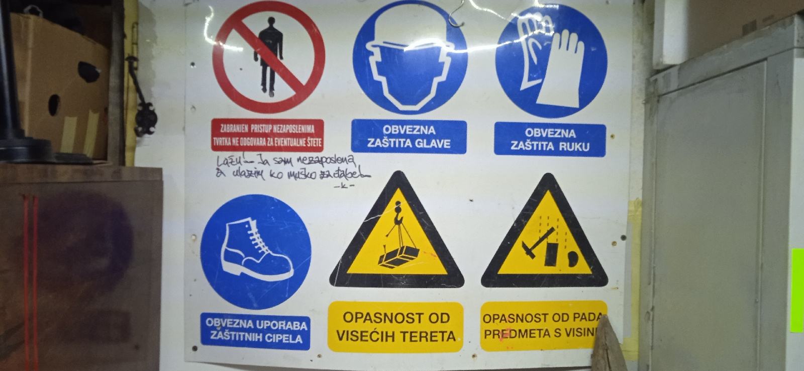 Tabla za gradilišta