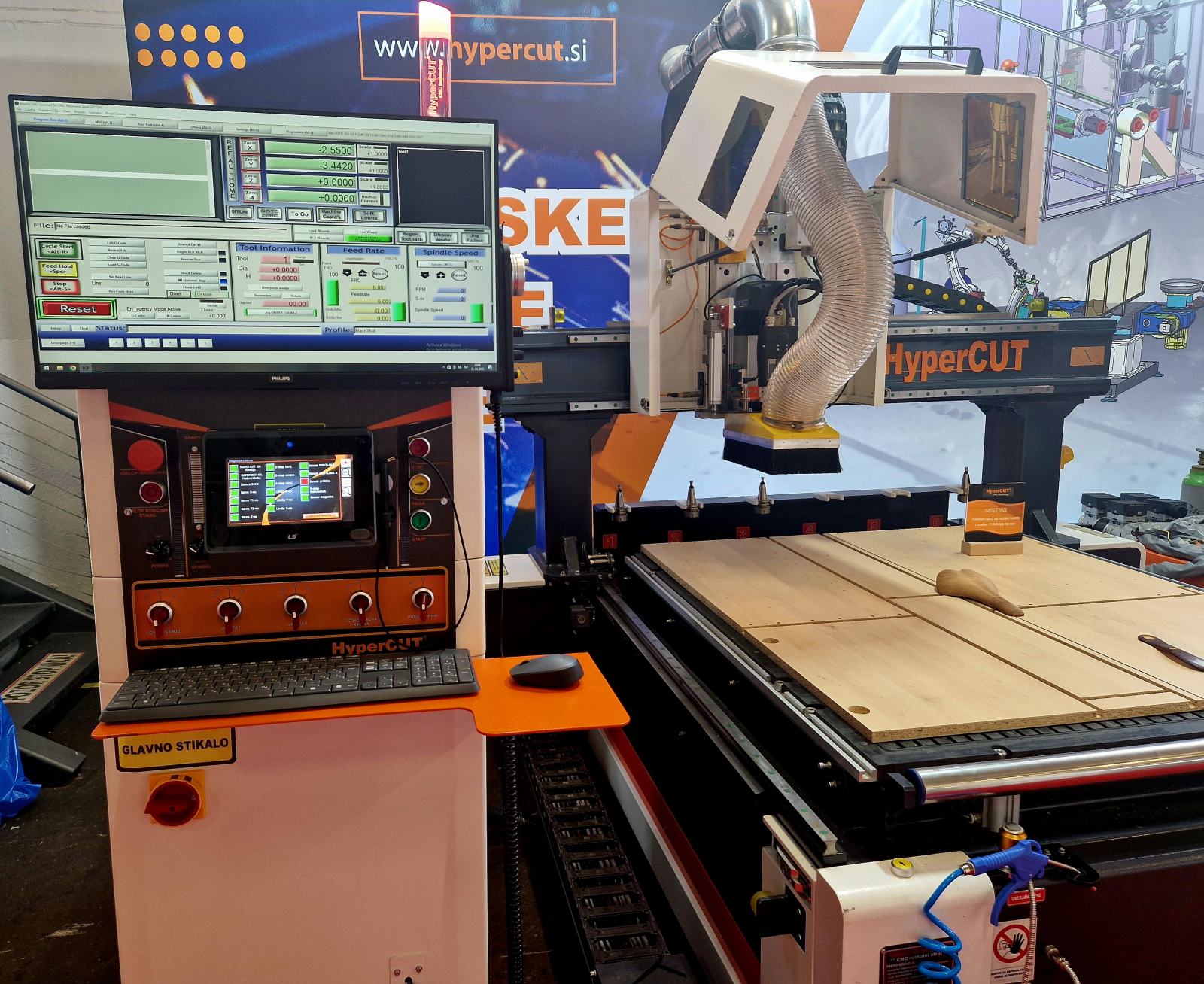 HyperCUT CNC 2030 AMO EUROCAM