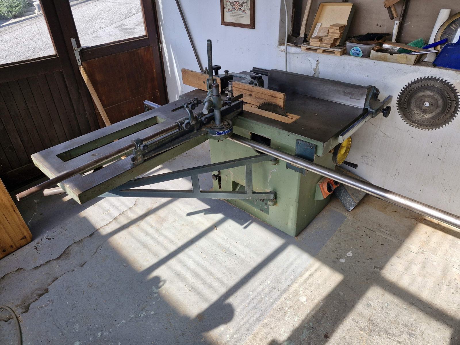 Stolarska kombinirka / cirkular, freza