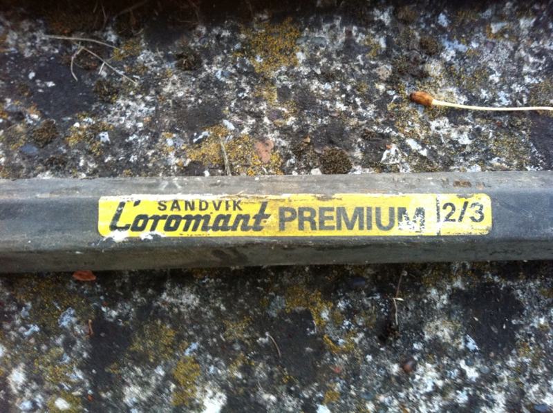 Vidijska svrdla za bušenje kamena Sandvik Coromant nikada korištena.