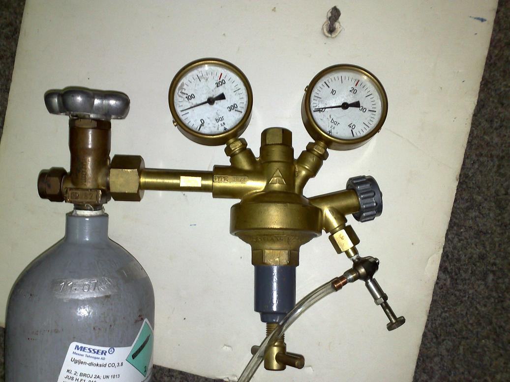 Regulator-ventil boce plin CO2/Argon Messer