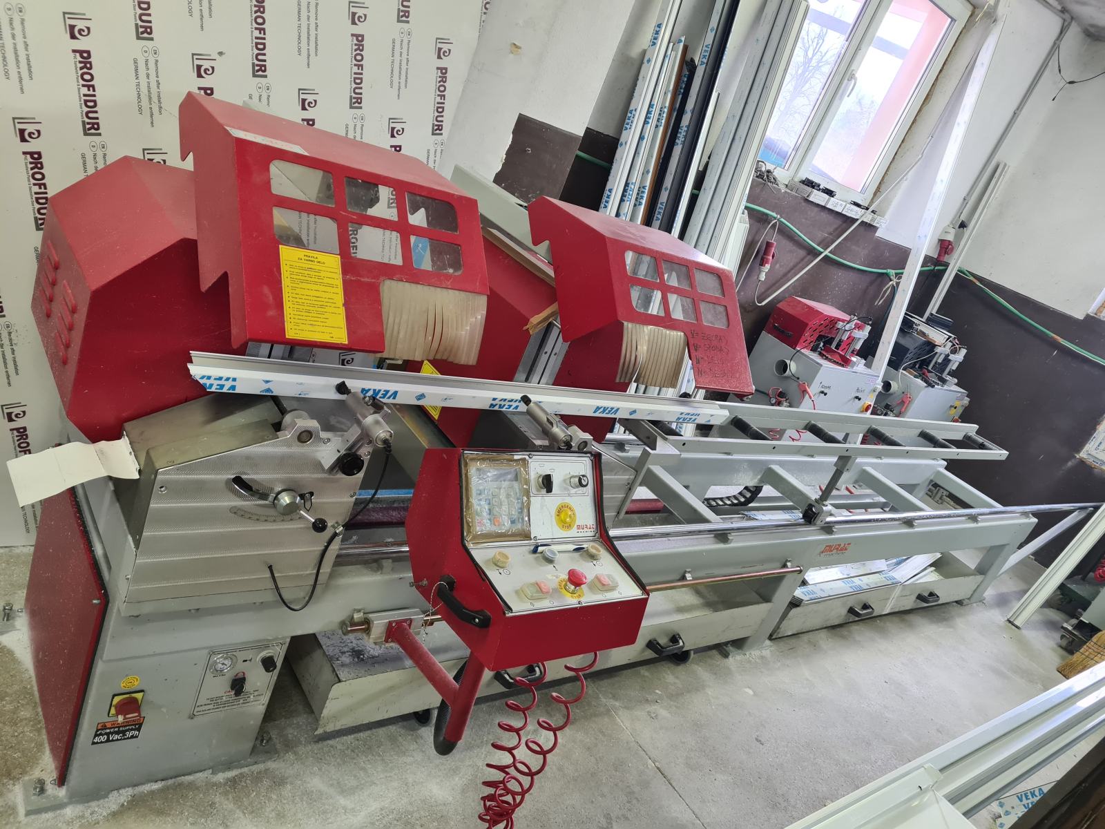 DVOGLAVA PILA MURAT PVC-ALU