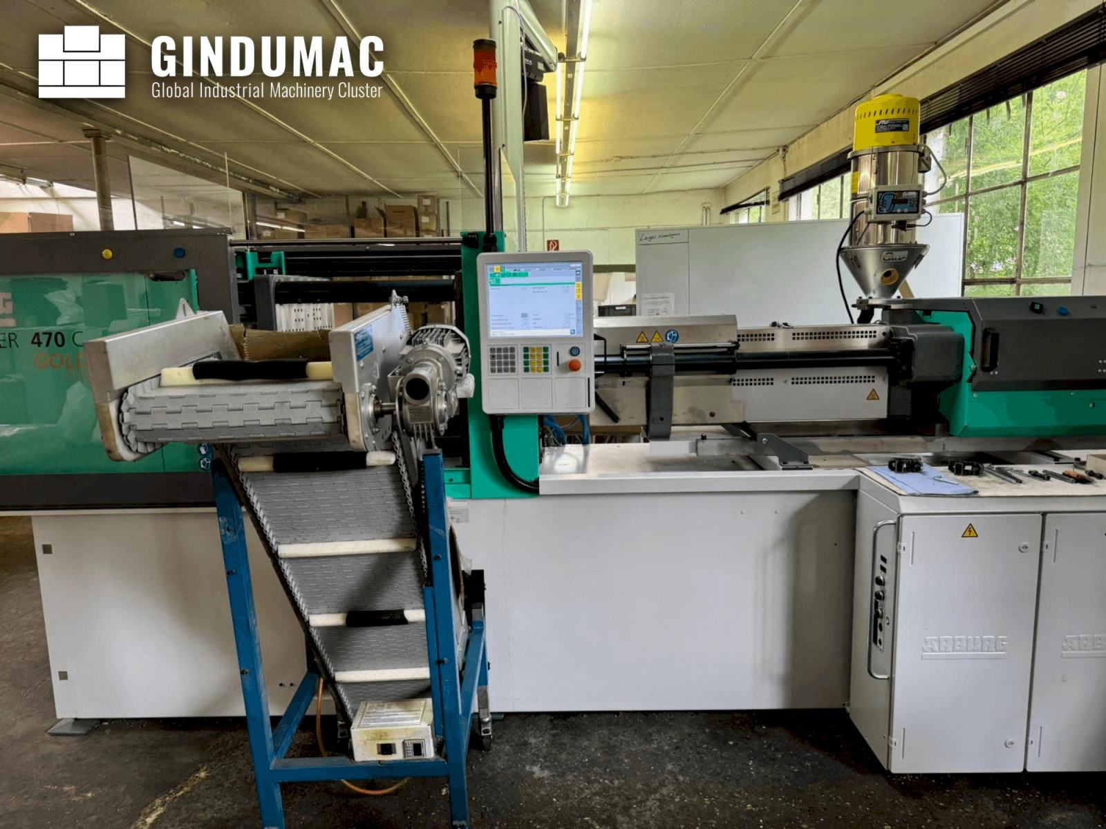 Used Arburg 470 C 1500-800 For sale | gindumac.com