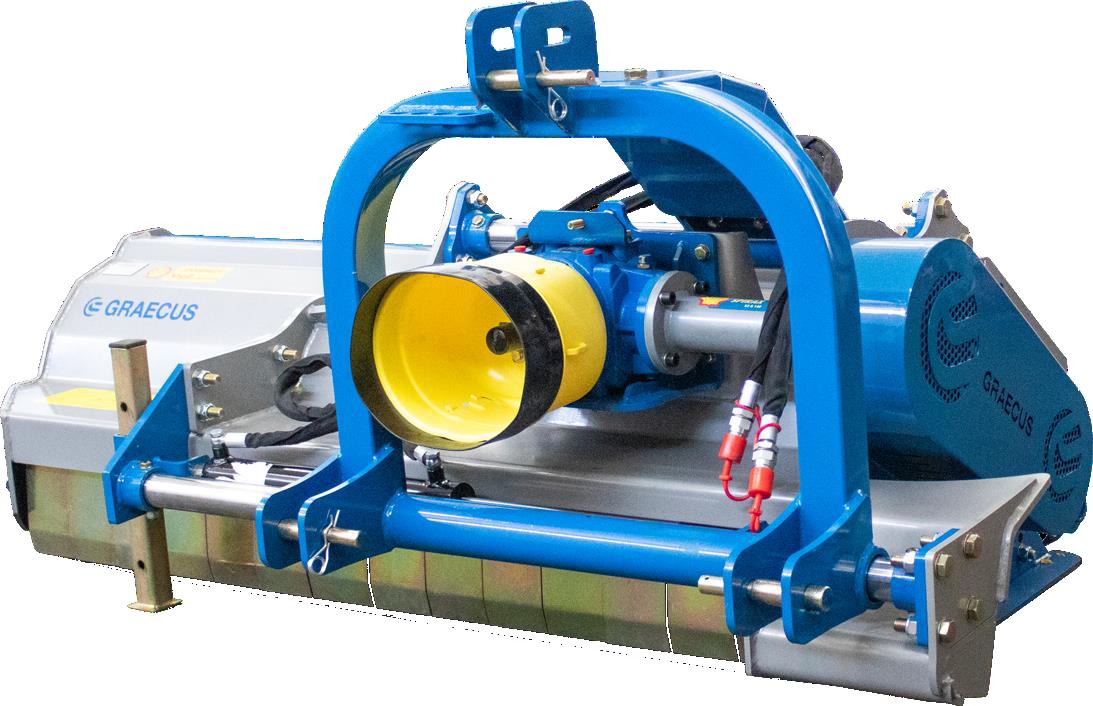 AGRIMAC - GRAECUS udarni malčer ARES STRONG 200