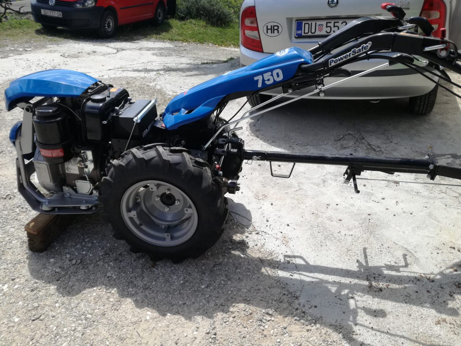 Motokultivator BCS model 750 Powersafe Lombardini motor 12 KS - AKCIJA