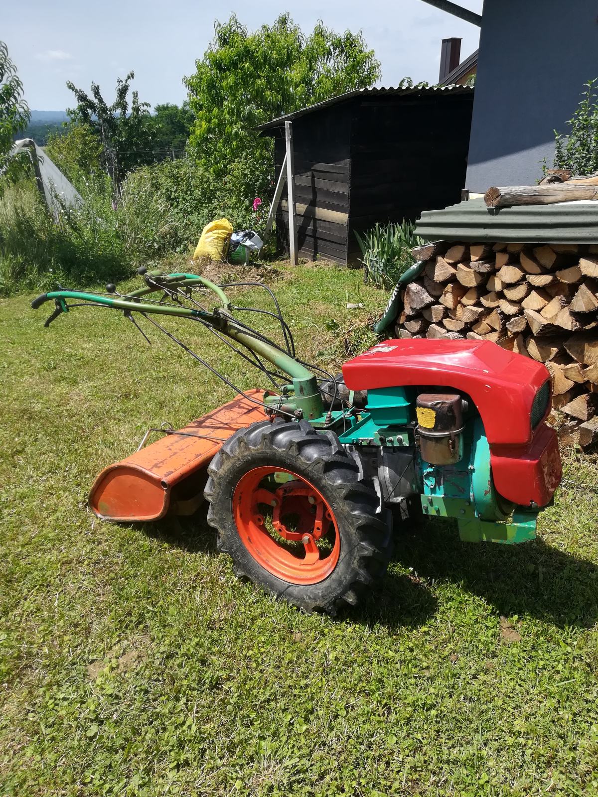 Motokultivator-freza 15 KS, freza 80 cm