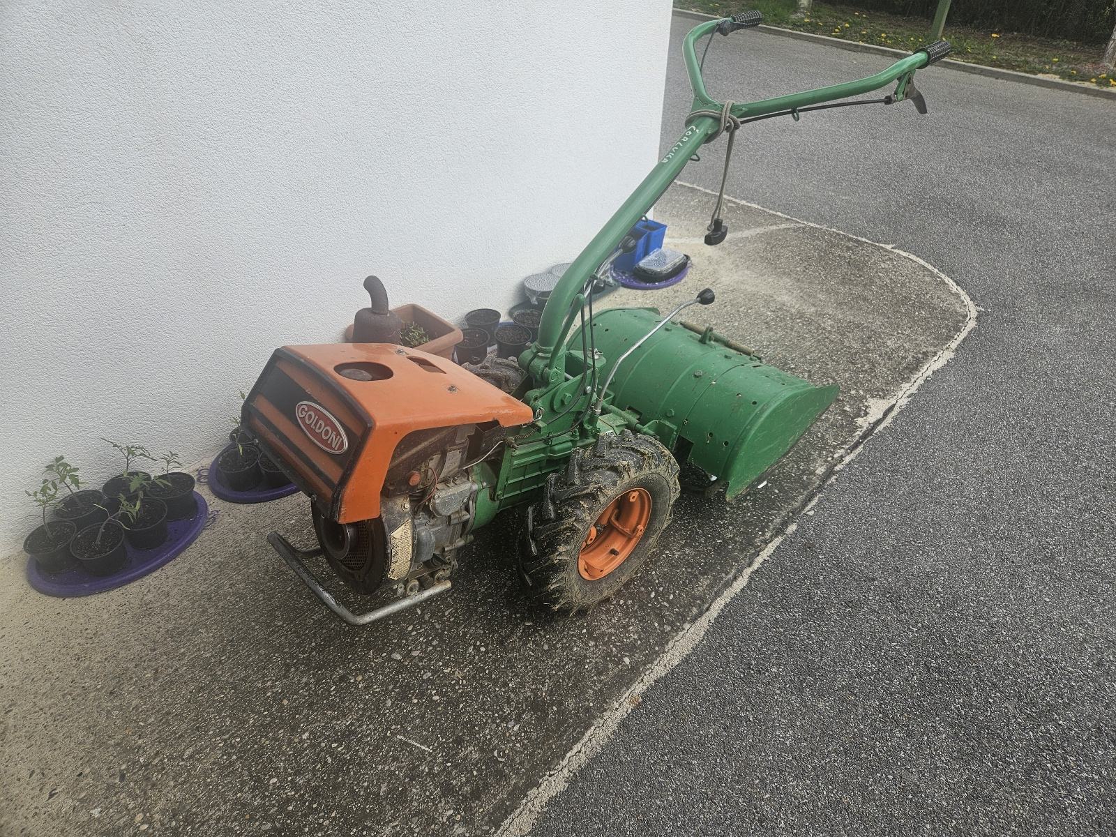 Motokultivator, freza Labinprogres 8KS