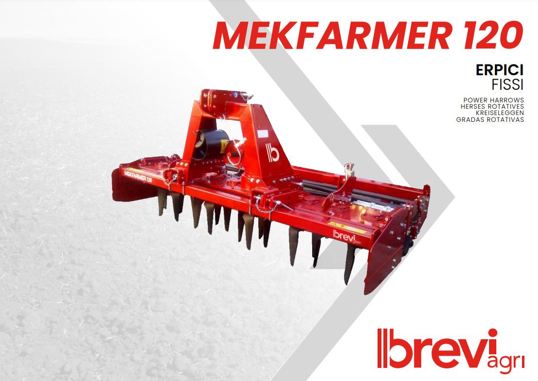 ROTODRLJAČA BREVIGLIERI model P12R (MEK120) – 3,00 M – PACKER VALJAK