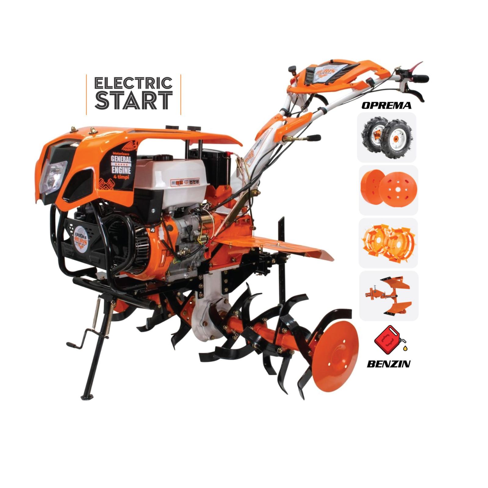 RURIS motorna kopačica 1300KS