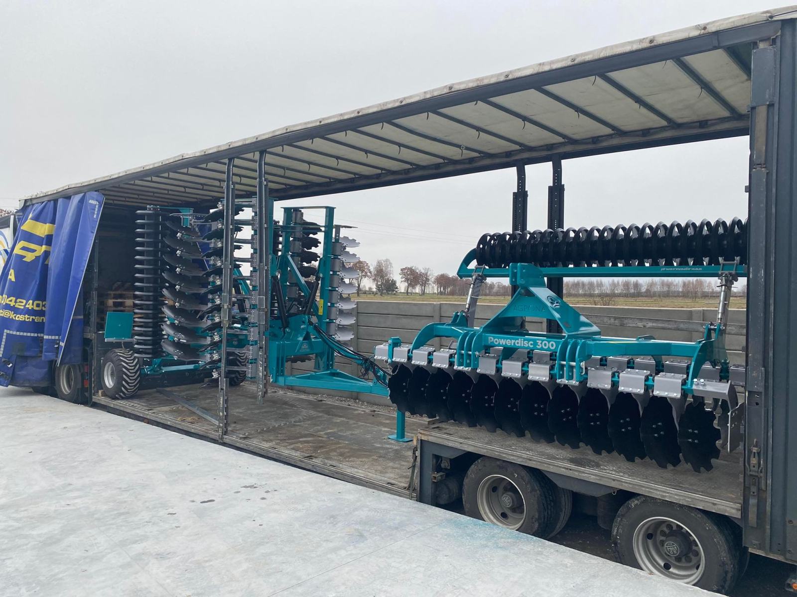 Vučene tanjurače Agrona HXL