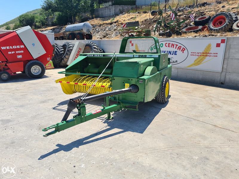 Balirka John Deere 349