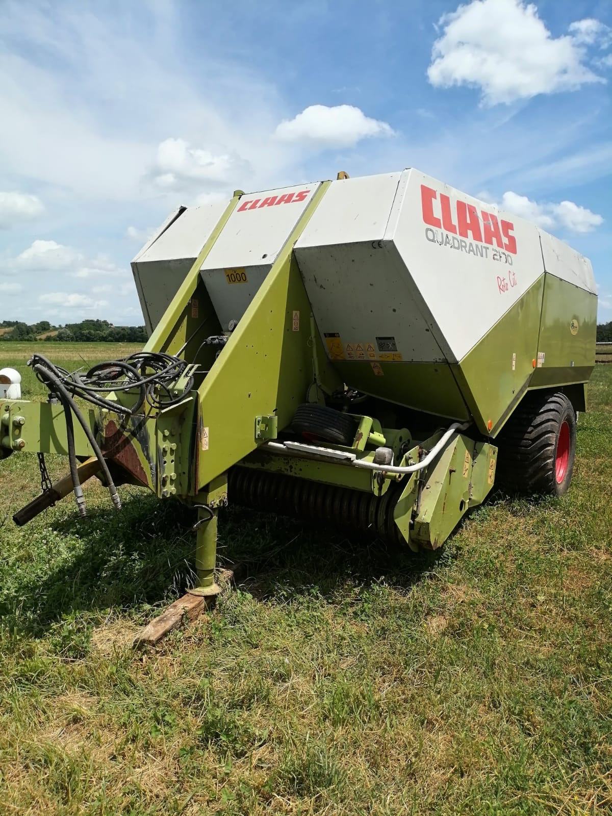 Claas quadrant 2100 roto cut