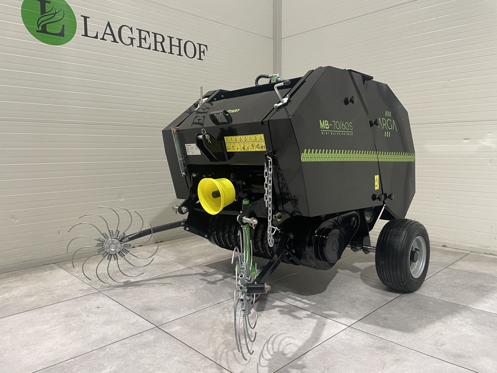 Mini balirka za okrugle bale Hofman Arga MB 70/60 S