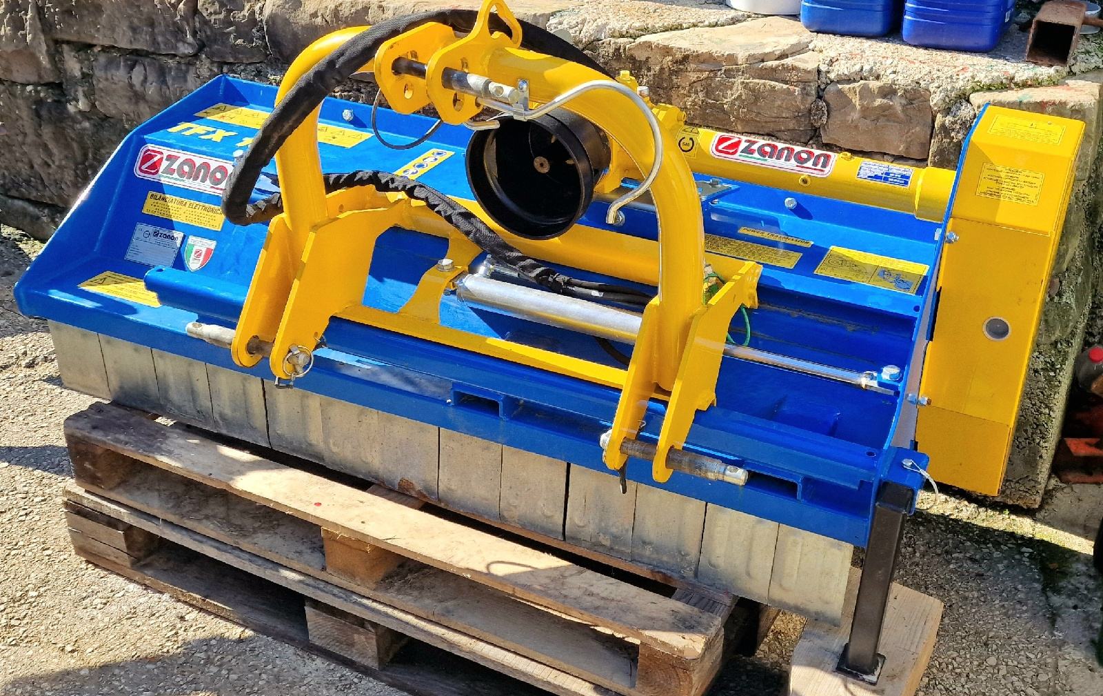 Traktorksi malčer Zanon TFX 150