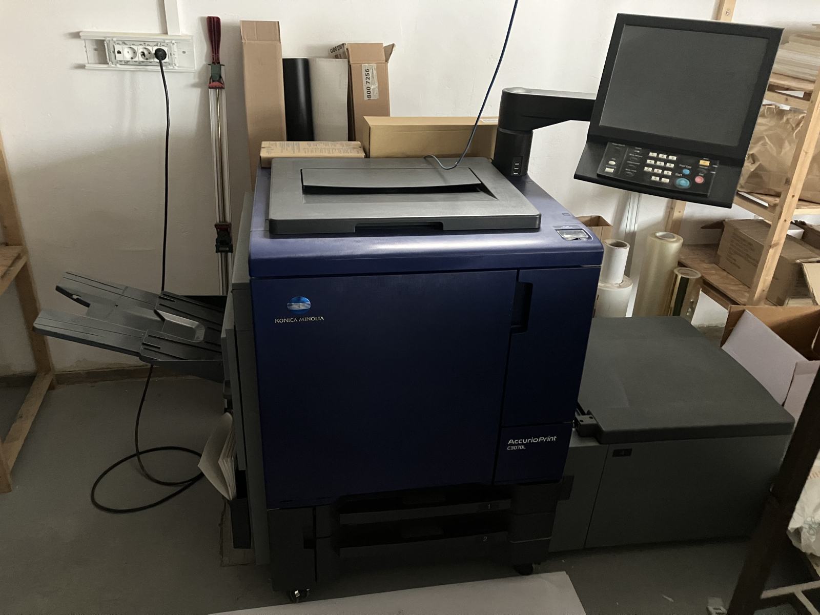 Konica Minolta Accurio Pro C3070L - digitalni tiskarski stroj u boji