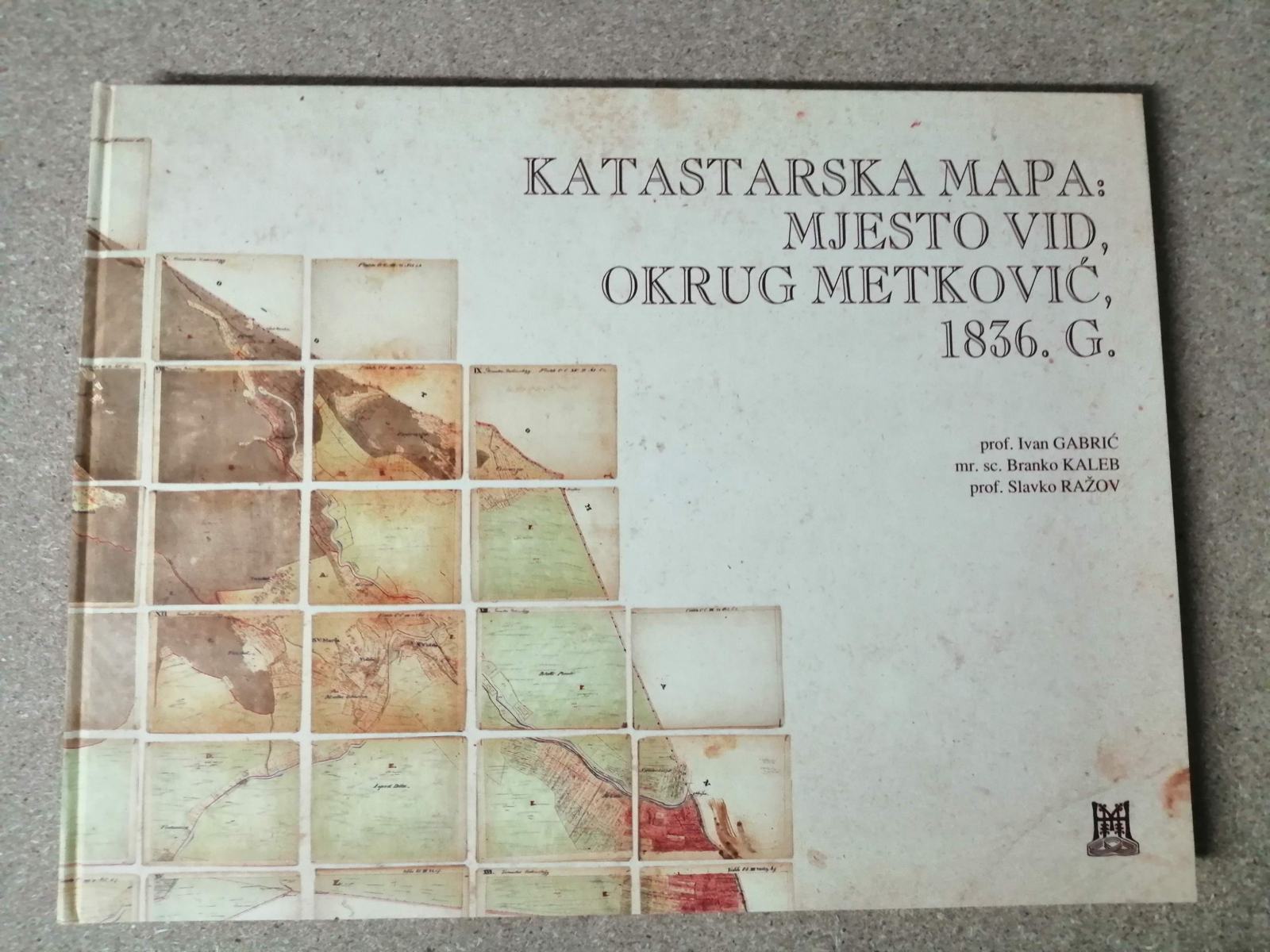 Katastarska mapa : mjesto Vid, okrug Metković, 1836. g. (S16)