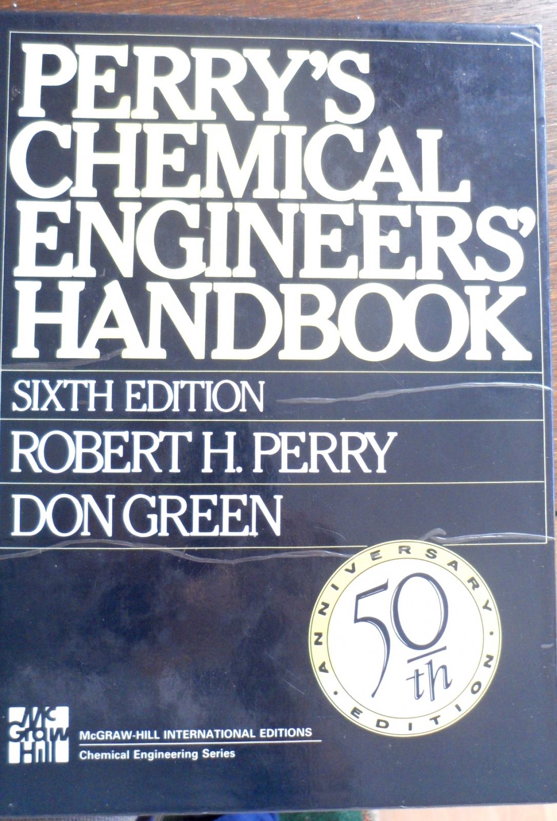 PERRIS CHEMICAL ENGINEERS HANDBOOK,ROBERT h.PERRY,DON GREEN