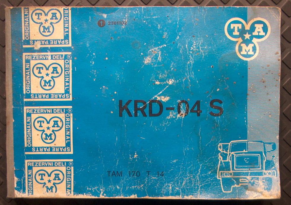 Katalog rezervnih dijelova TAM 170 T 14