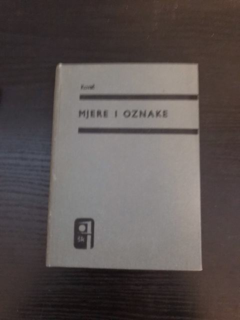 MJERE I OZNAKE