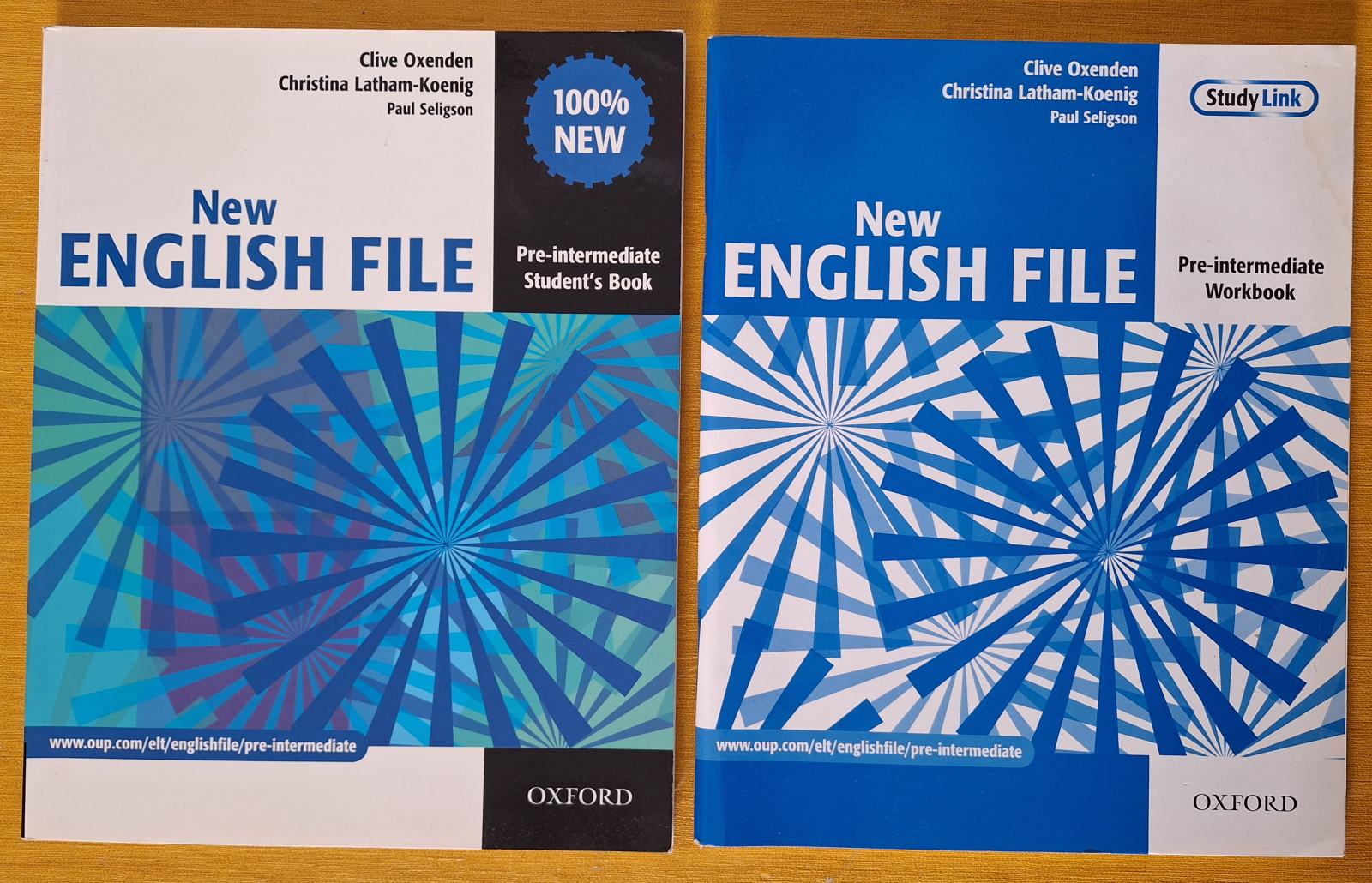 New English File - Pre-intermediate Workbook, Students book