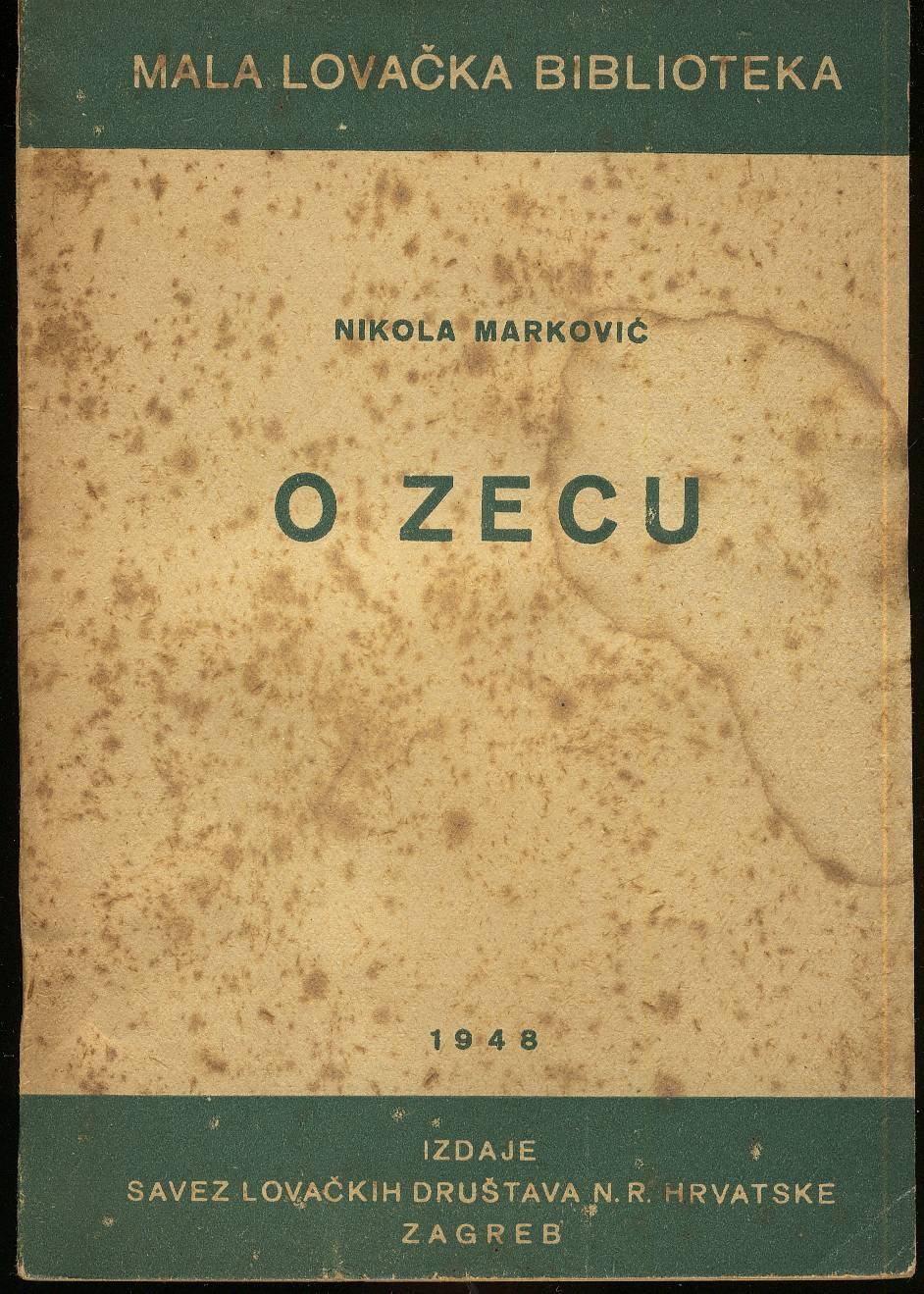 Nikola Marković - O Zecu