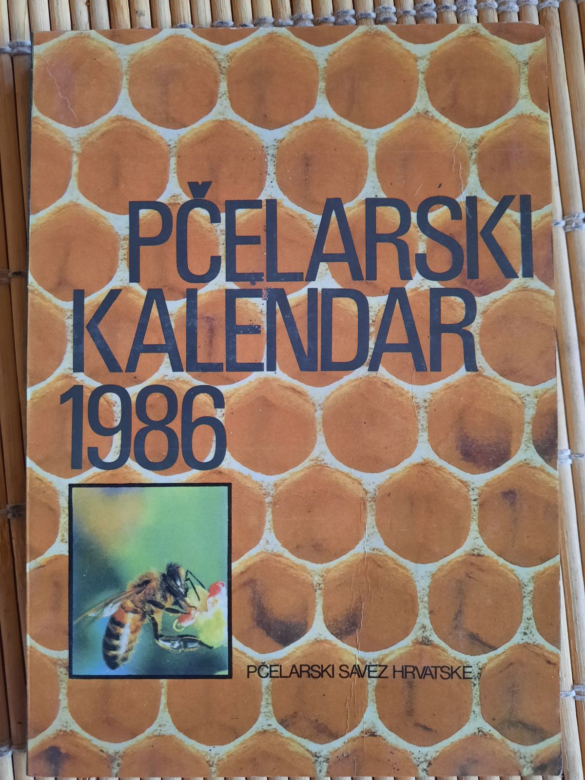 PČELARSKI KALENDAR 1986.