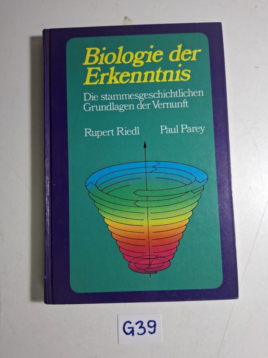 Rupert Riedl | Paul Parey - Biologie der Erkenntnis