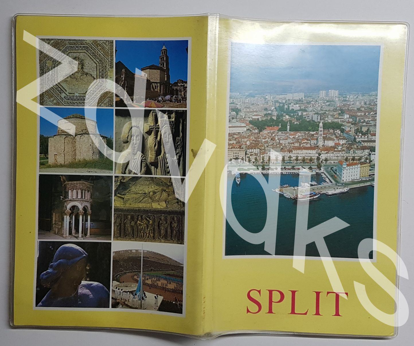 SPLIT, STARI VODIČ i karta Splita