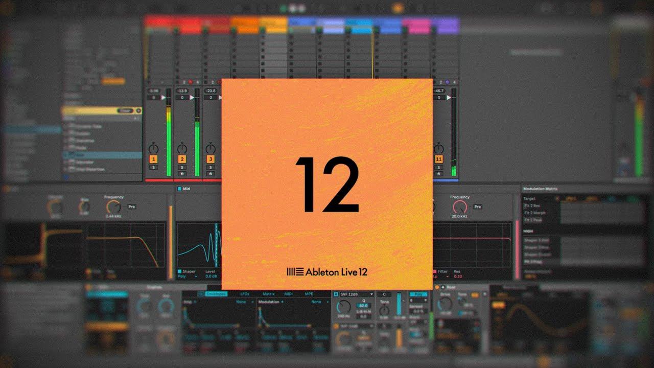 Ableton Live 12 Suite + Live Packs + Free VSTVSTfx