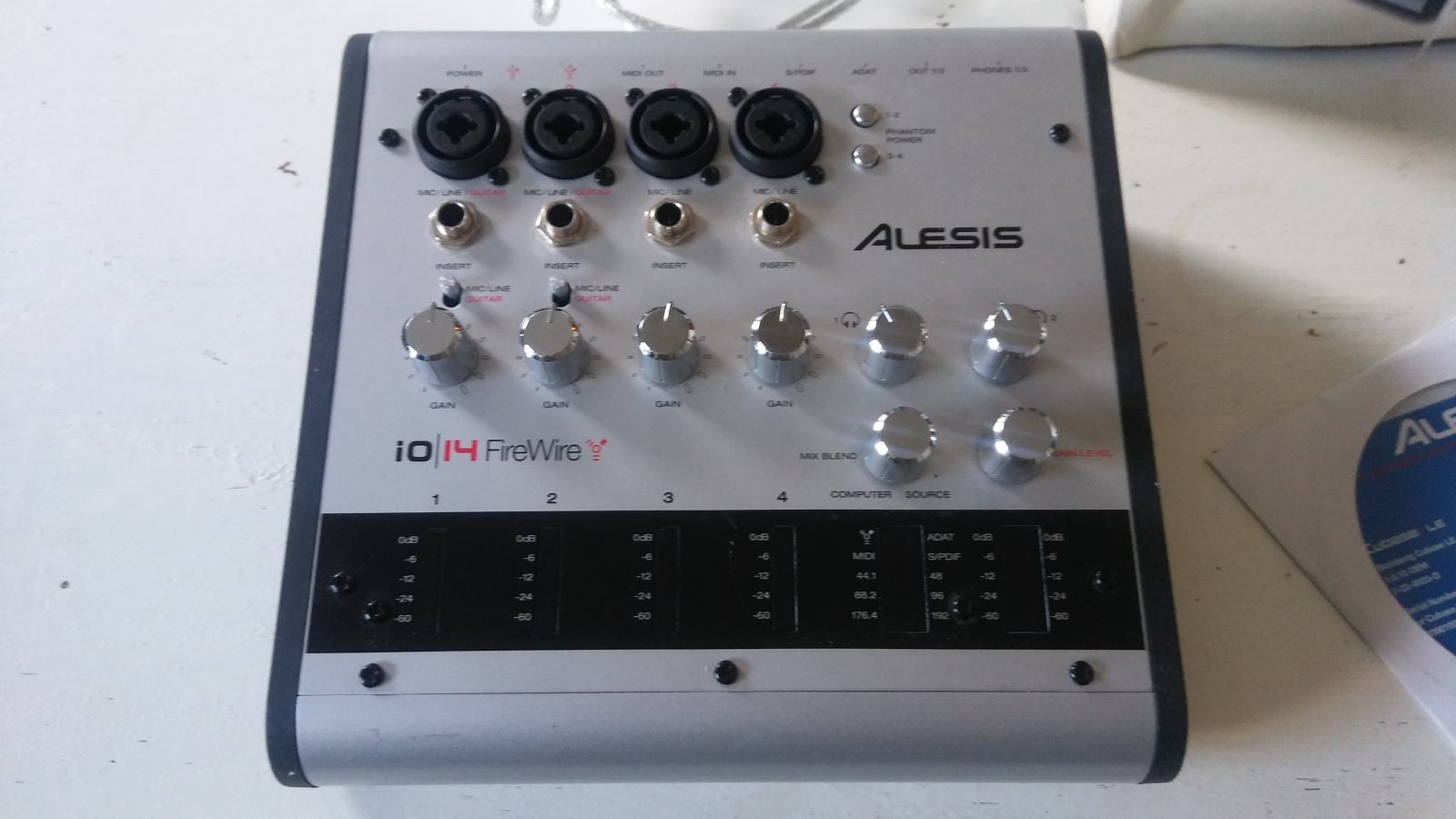 Alesis iO14 Firewire Audio interface