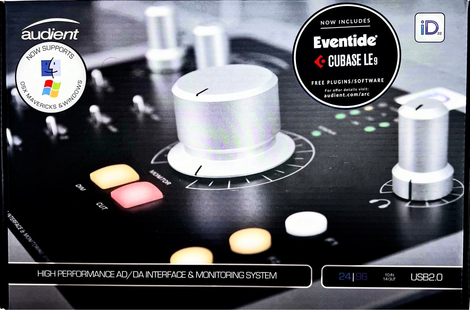 audient iD22 audio interface