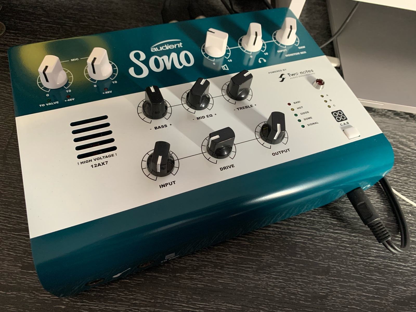 Audient Sono s Two Notes Torpedo