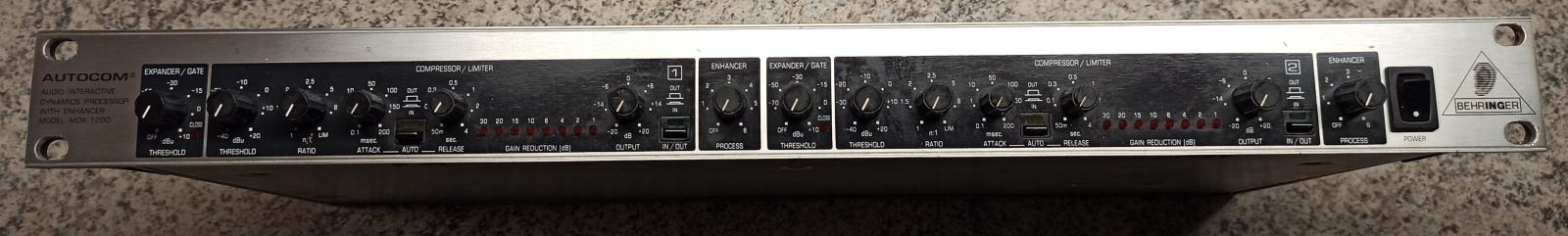 Behringer Autocom MDX 1000 Kompresor / Limiter Rackmount