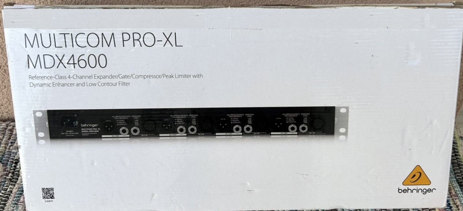 Behringer expander copressor limiter MDX 4600 MULTICOM PRO XL