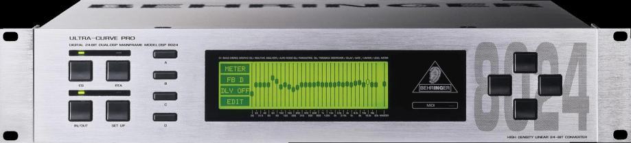 Behringer Ultra Curve Pro DSP8024 Equalizer