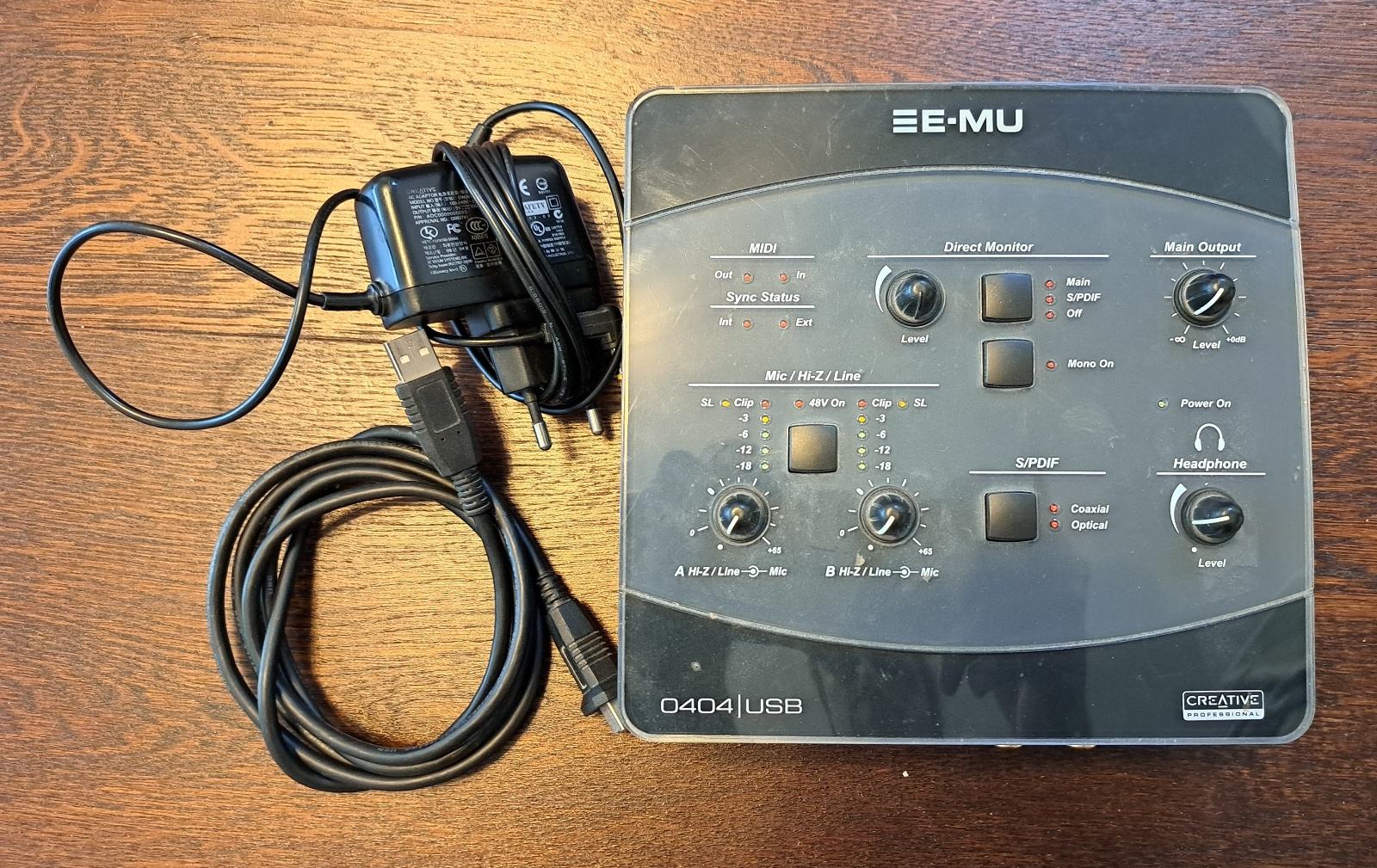 E-MU (EMU) 0404 USB 2.0 Audio interface / DAC