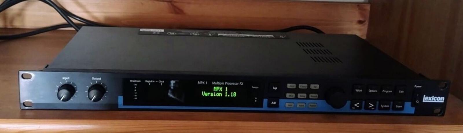 Lexicon MPX 1, Reverb procesor, multiefekt