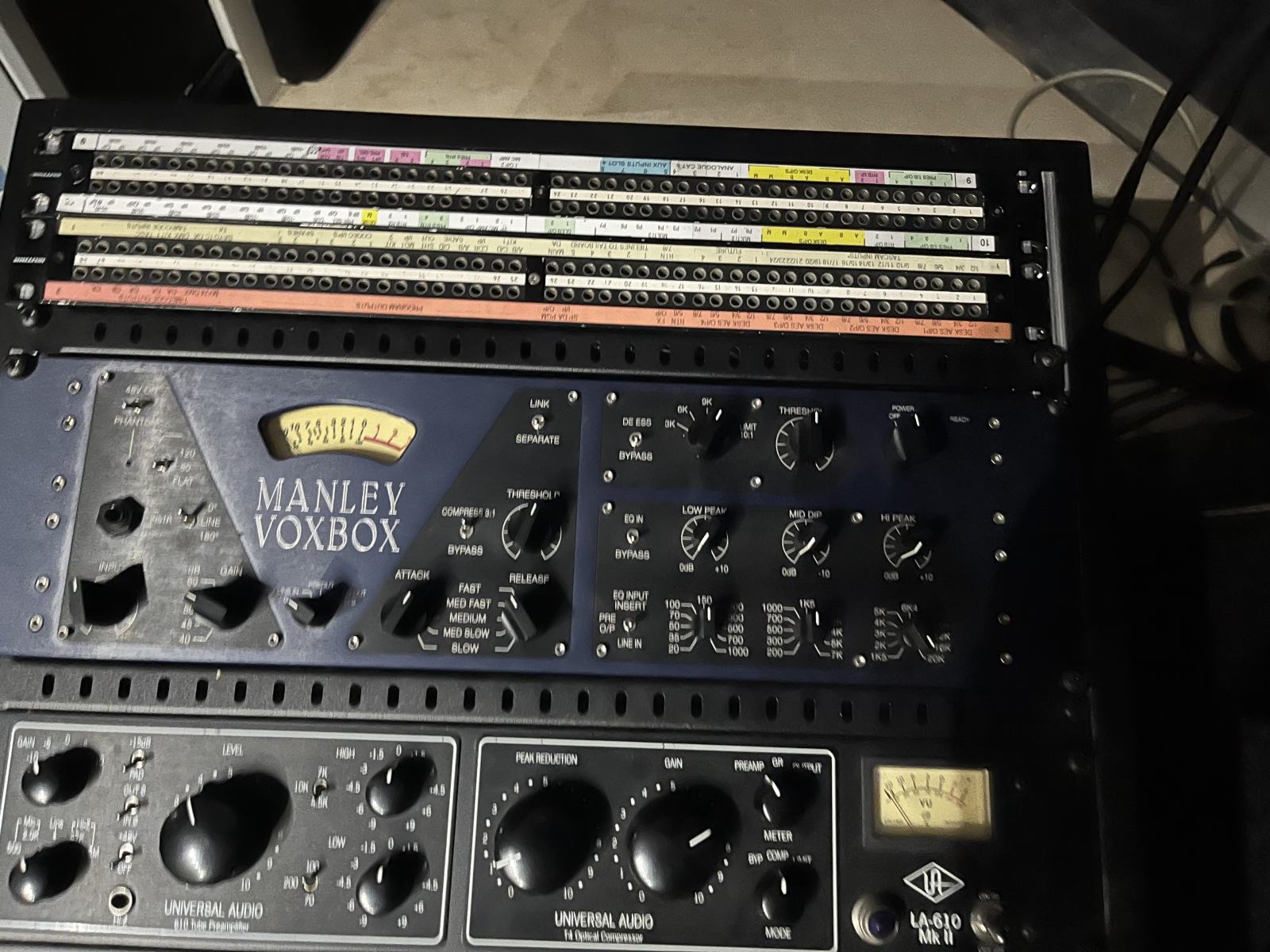 Manley Labs VOXBOX Tube Channel Strip Legendaran