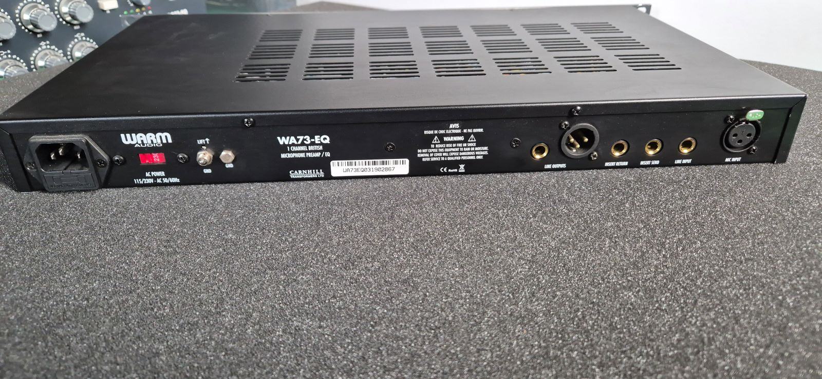 Mikrofonsko predpojačalo Warm audio WA 73 EQ