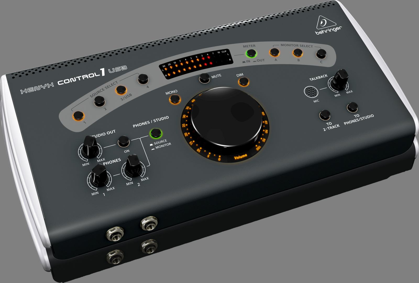 Monitor kontroler/zvučna kartica behringer Control 1, kao nov