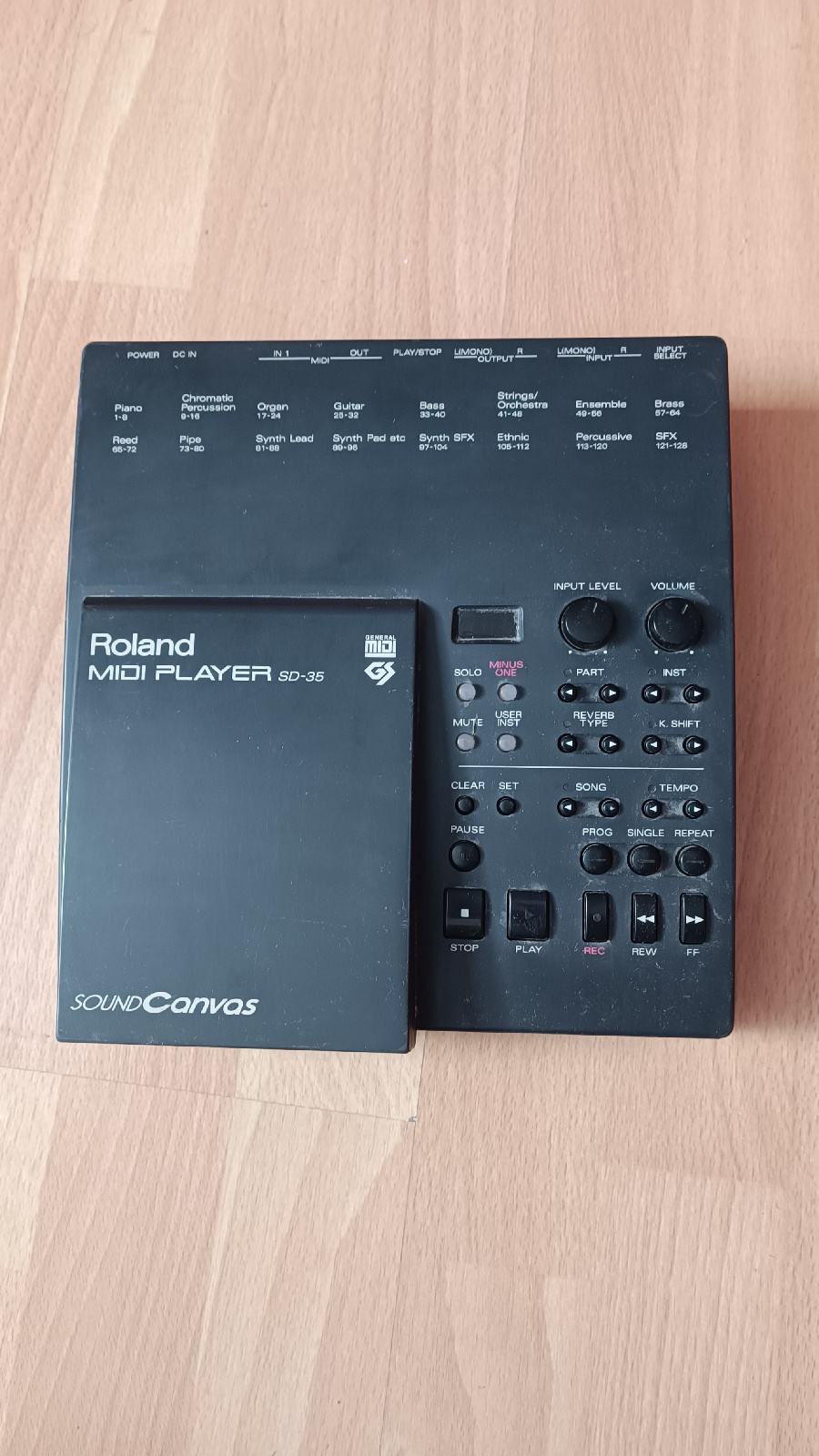 Roland MIDI Player SD-35