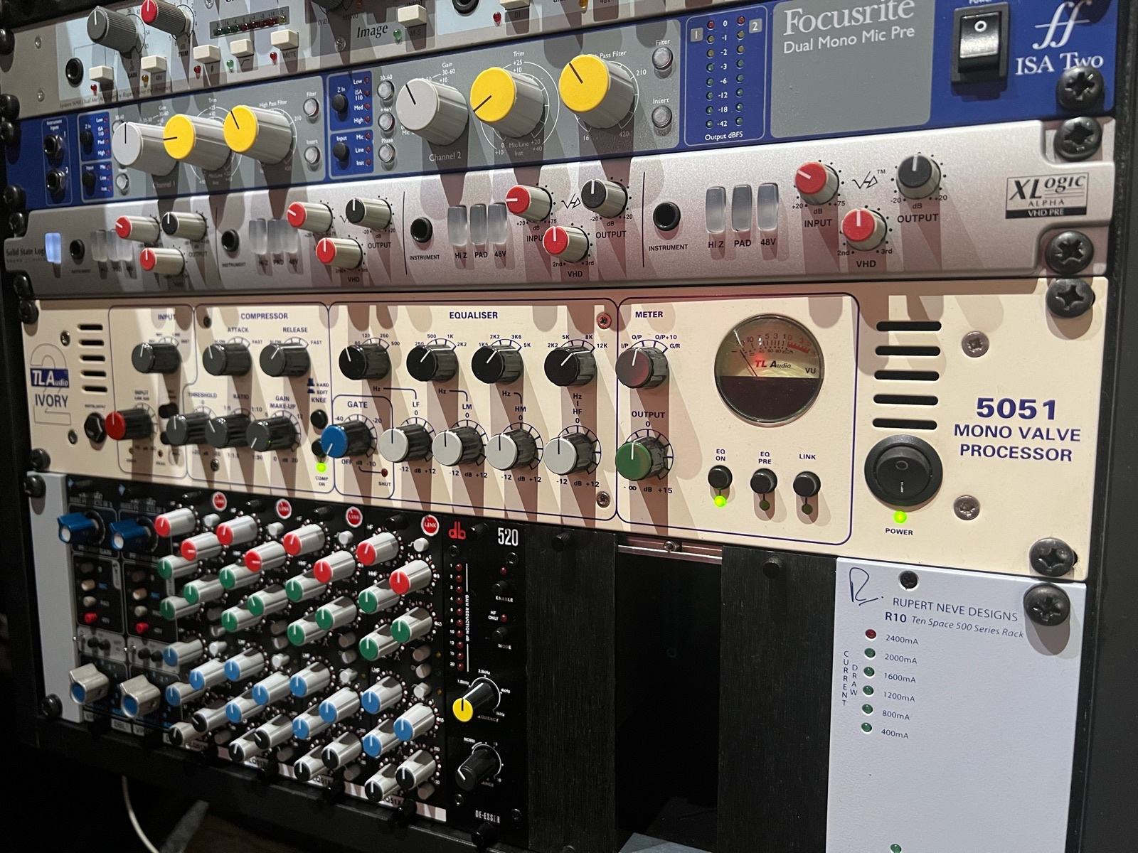 TL Audio Ivory 2 5051 mono valve processor preamp