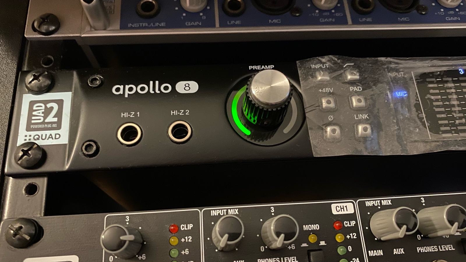 Universal Audio Apollo 8 Quad Thunderbolt