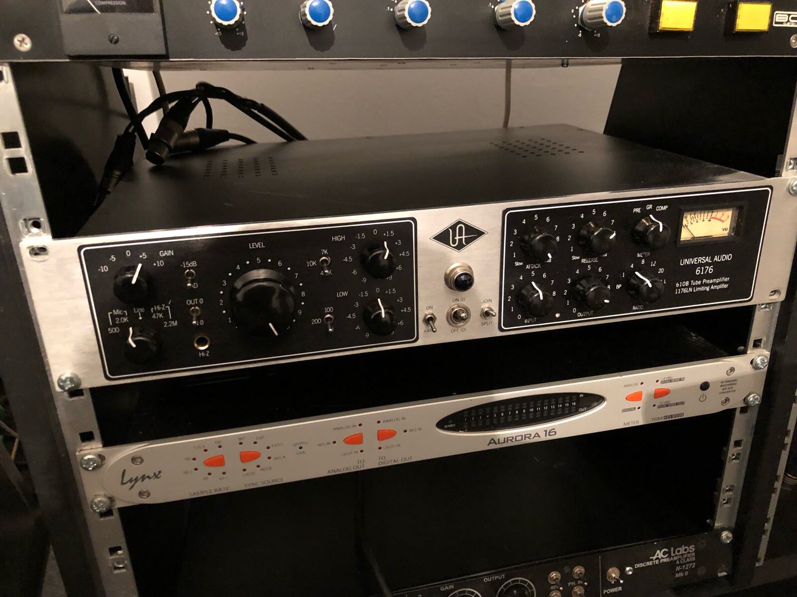 Universal audio 6176 channel strip