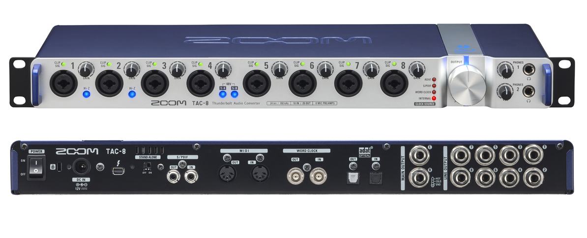 Zoom TAC - 8 Thunderbolt Audio Interface