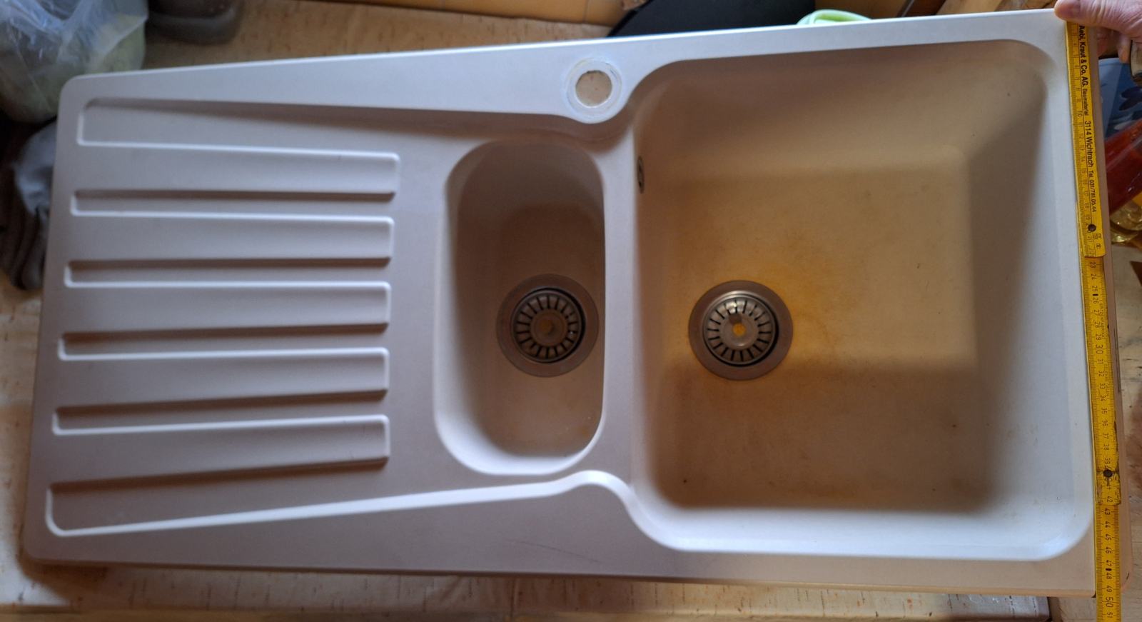 Sudoper Blanco Nova silgranit