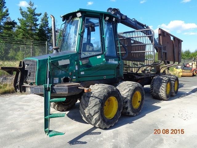 Timberjack 810 D forwarder ekipaža