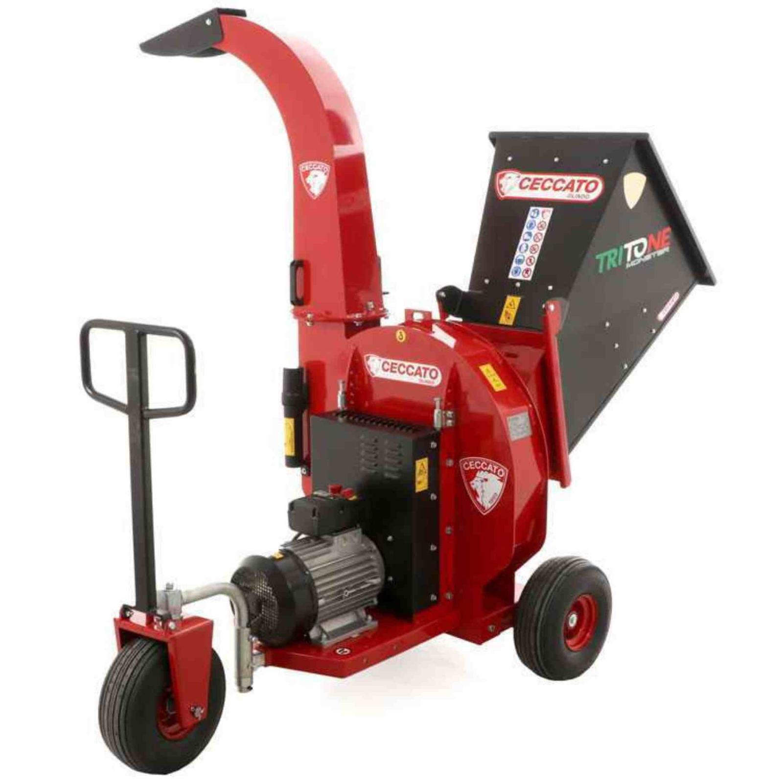 Ceccato drobilica za granje 10cm TRITONE MONSTER Trofazni motor