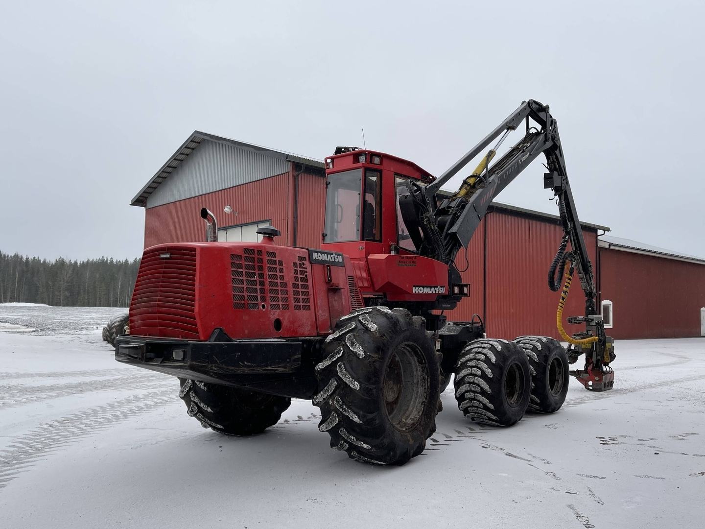 Harvester Valmet 901tx